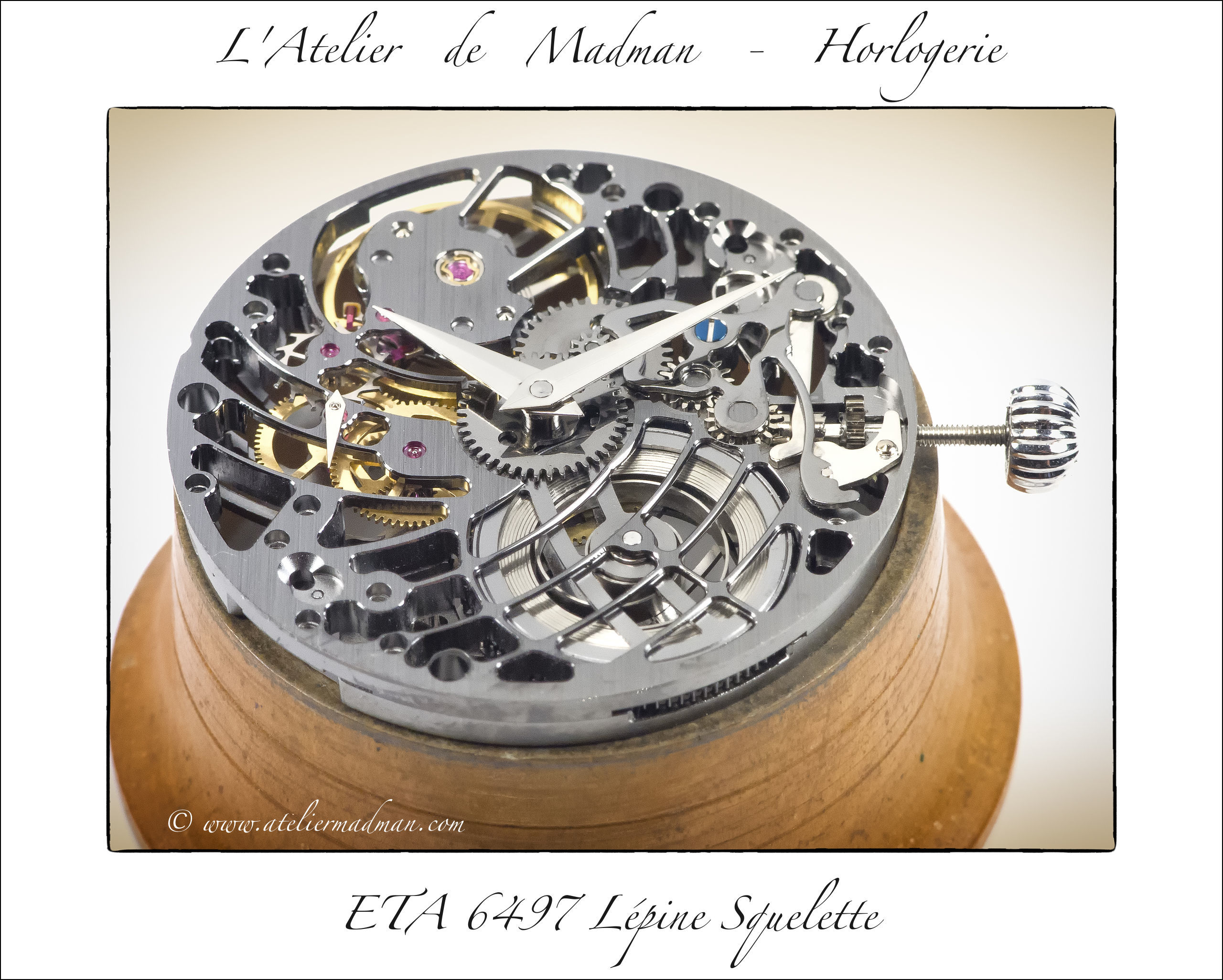 Horlogerie - ETA 6497 - L'Atelier de Madman Horlogerie - ETA 6497 - L'Atelier de Madman