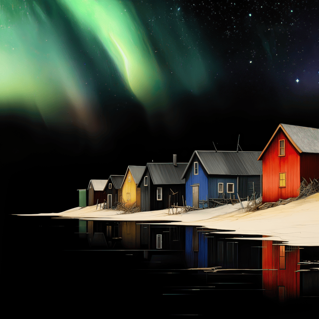 Digital Art - Aurora Borealis - L'Atelier de Madman